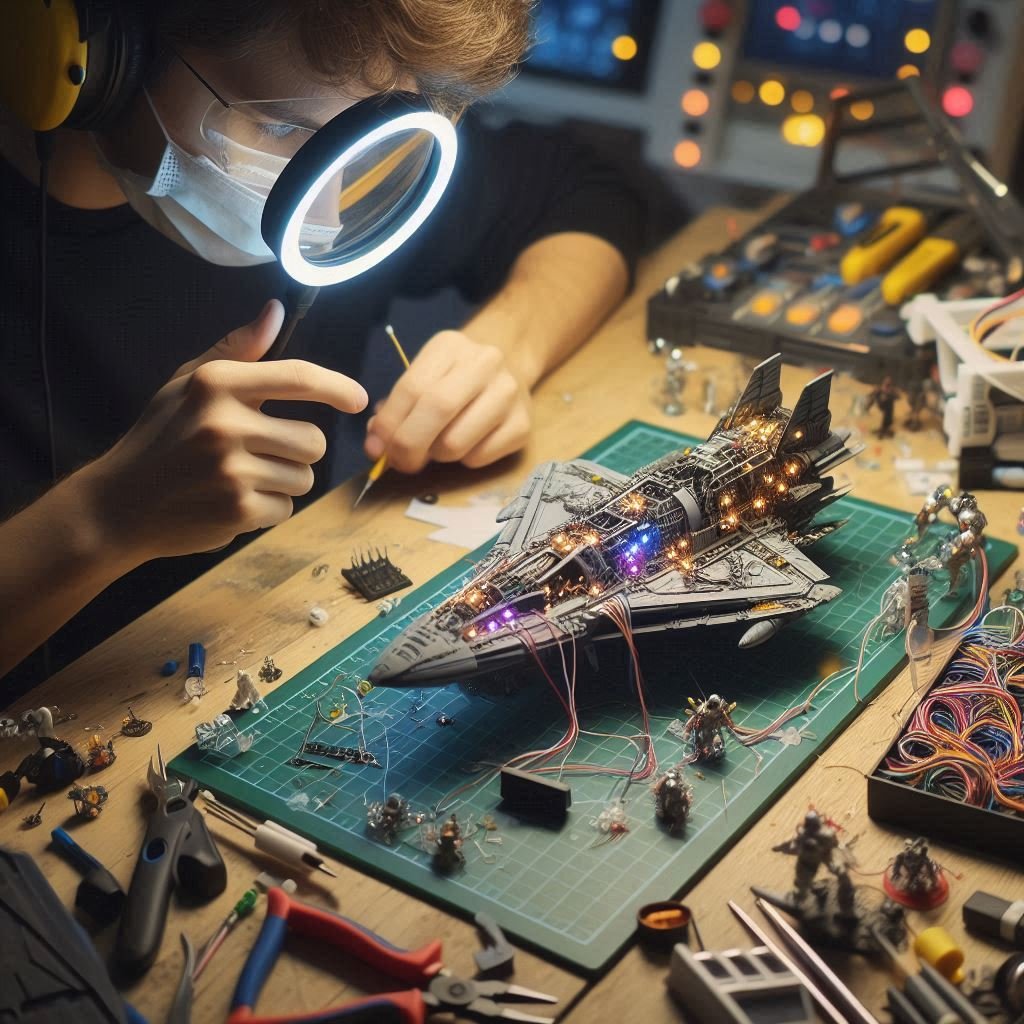 Illuminating the Art of Soldering: A Beginner’s Guide to Model Kit Lig ...