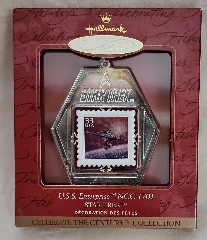 1999 Star Trek USS Enterprise Stamp-New – Mahannah's Sci-fi Universe
