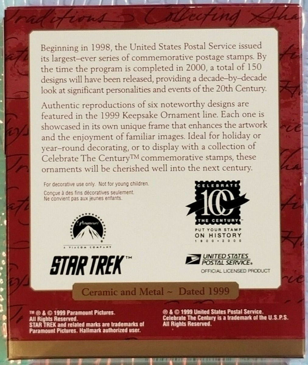 1999 Star Trek USS Enterprise Stamp-New – Mahannah's Sci-fi Universe
