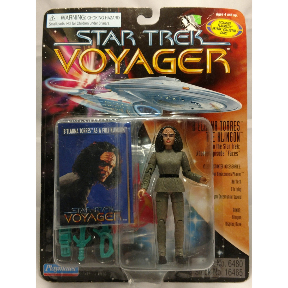 Star Trek Voyager B'Elanna Torres Full Klingon Action Figure – Mahannah ...